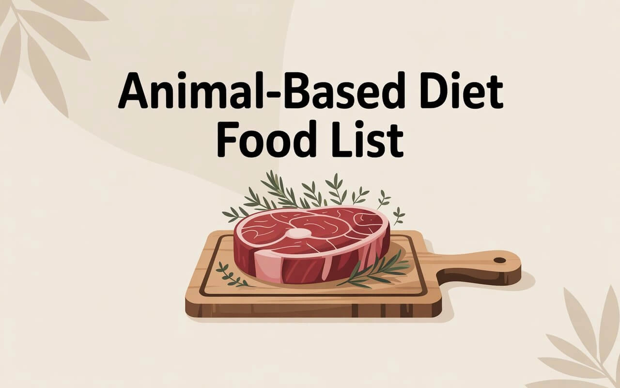 Top Animal-Based Diet Food List | Nutrient-Dense Food